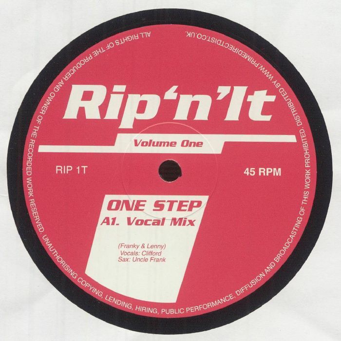 RIP 'N' IT - One Step Vinyl at Juno Records.