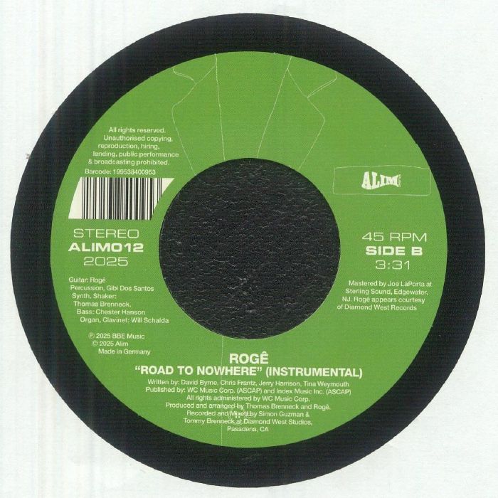 ROGE - Road To Nowhere Vinyl at Juno Records.