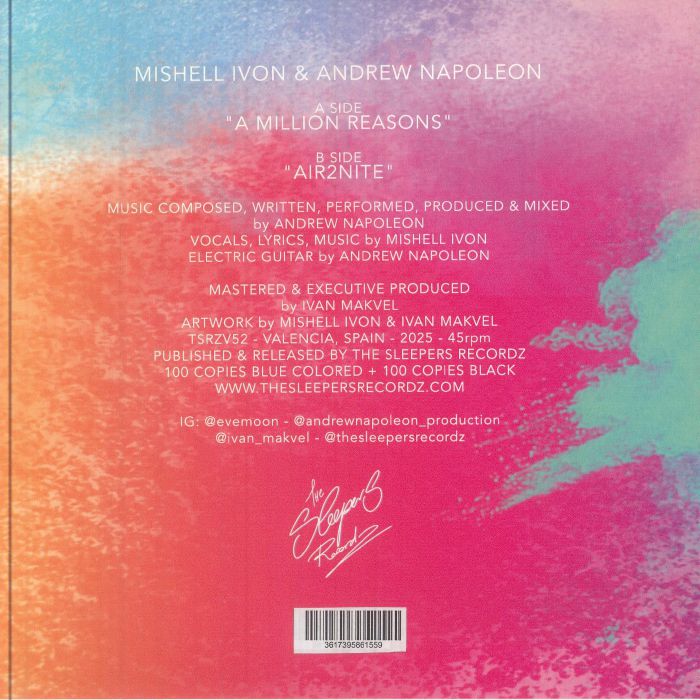 Mishell IVON/ANDREW NAPOLEON - A Million Reasons Vinyl at Juno Records.