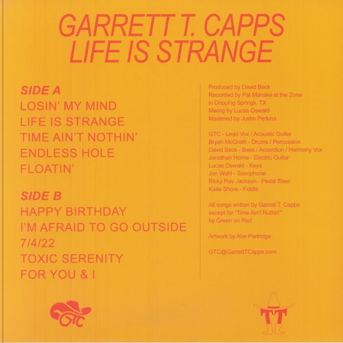 Garrett T CAPPS - Life Is Strange Vinyl at Juno Records.
