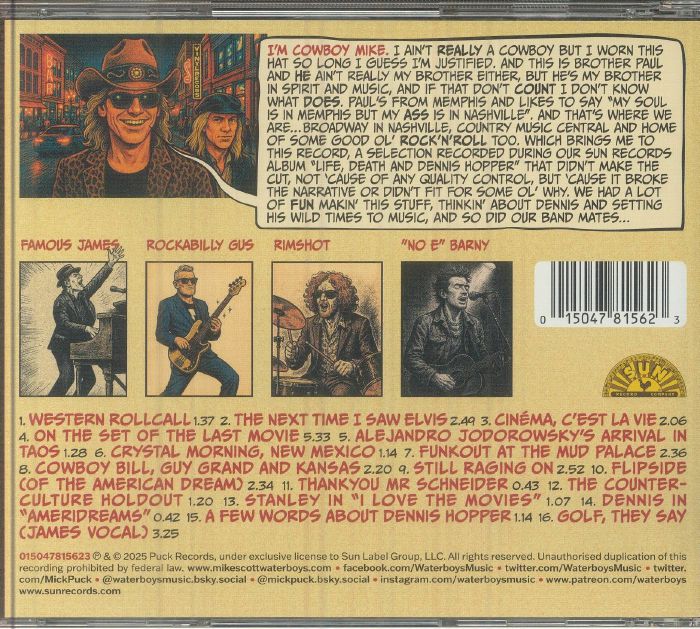 The WATERBOYS - Rips From The Cutting Room Floor CD at Juno Records.