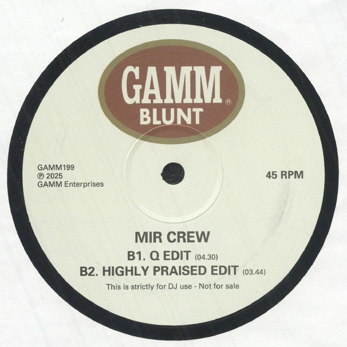 MIR CREW - 4 Edits Vinyl at Juno Records.