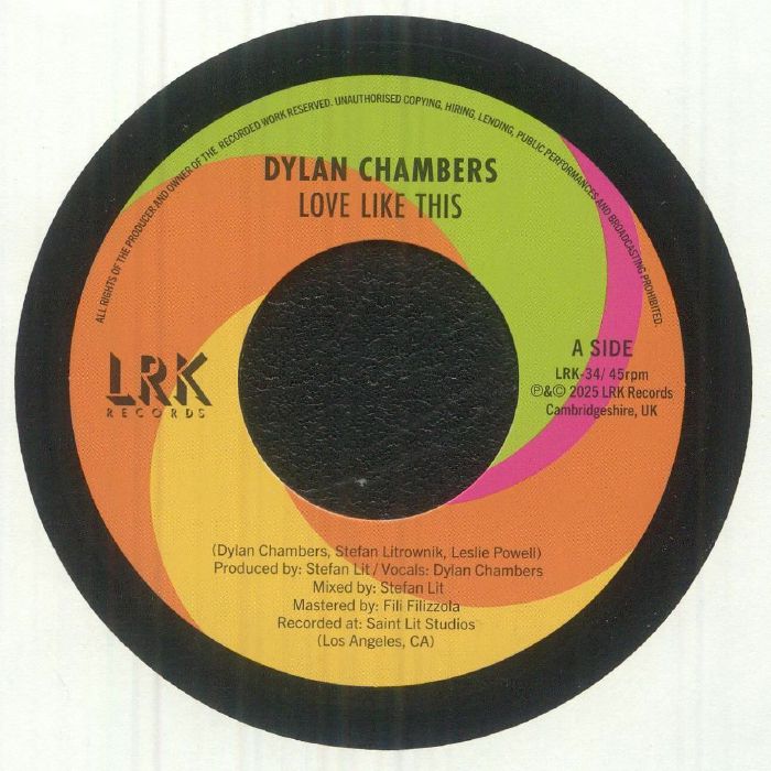 Dylan CHAMBERS - Love Like This Vinyl at Juno Records.