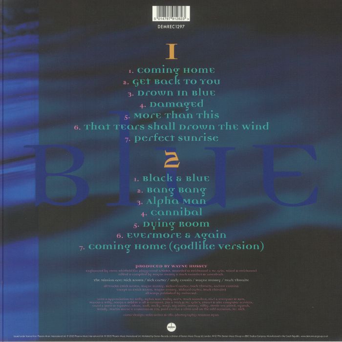 The MISSION - Blue (National Album Day 2025) Vinyl at Juno Records.