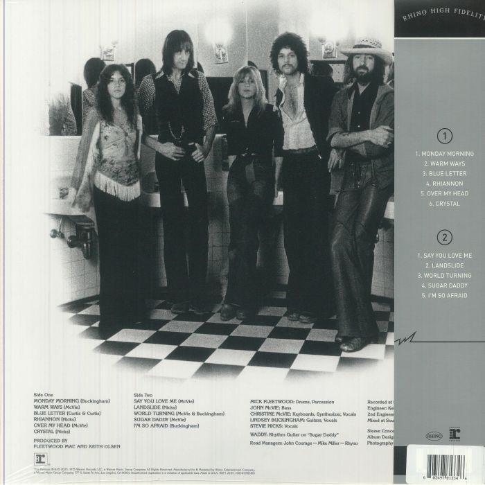 FLEETWOOD MAC - Fleetwood Mac (Rhino High Fidelity) Vinyl at Juno Records.
