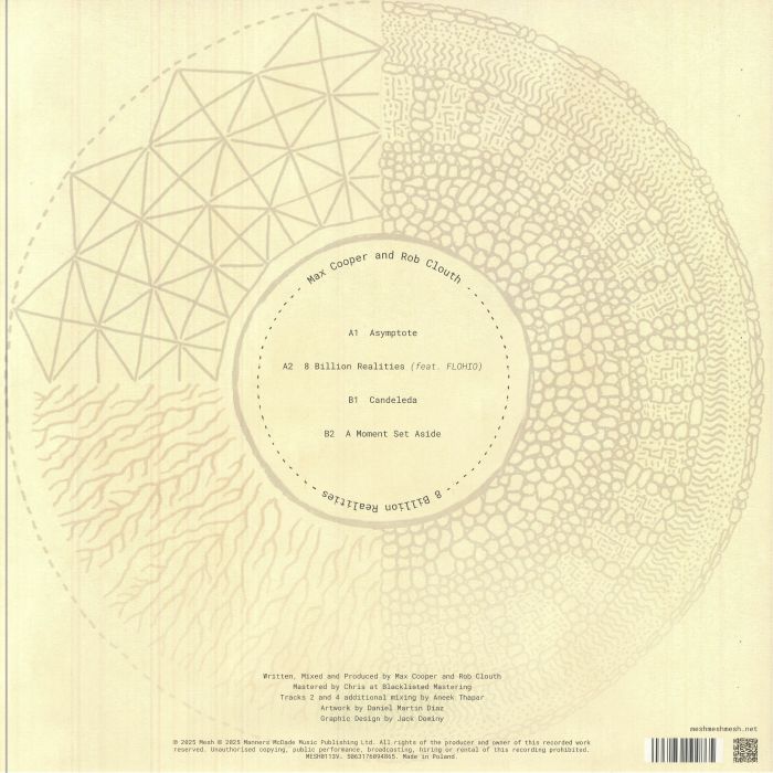 Max COOPER/ROB CLOUTH - 8 Billion Realities Vinyl at Juno Records.