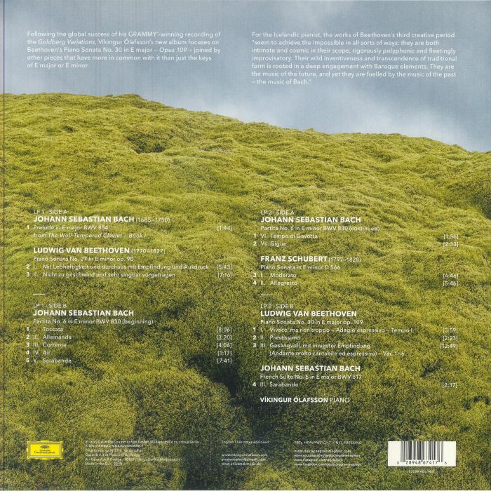 Johann Sebatien BACH/LUDWIG VAN BEETHOVEN/FRANZ SCHUBERT/VIKINGUR ...
