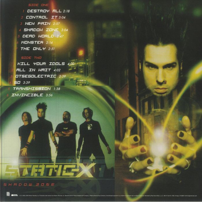 STATIC X - Shadow Zone (remastered) Vinyl at Juno Records.