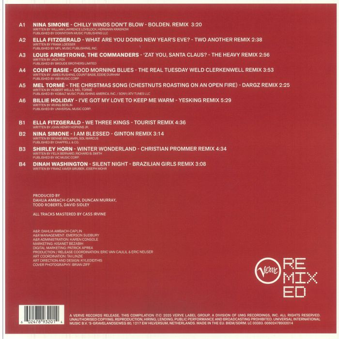 VARIOUS - Remixed Holiday Vinyl at Juno Records.
