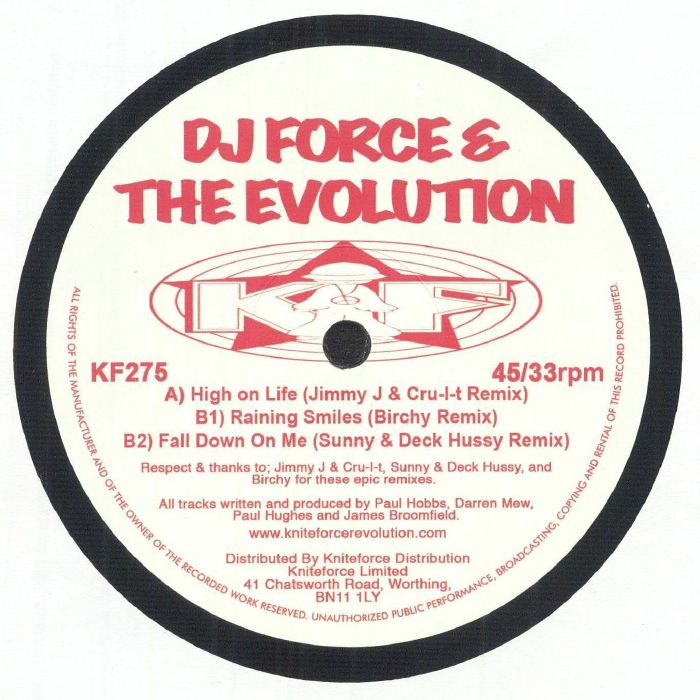 DJ FORCE & THE EVOLUTION - Remixes EP Vinyl at Juno Records.
