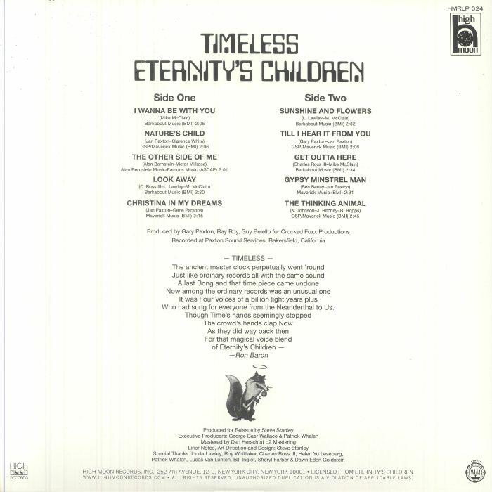 ETERNITY'S CHILDREN - Timeless (Deluxe Edition) Vinyl at Juno Records.