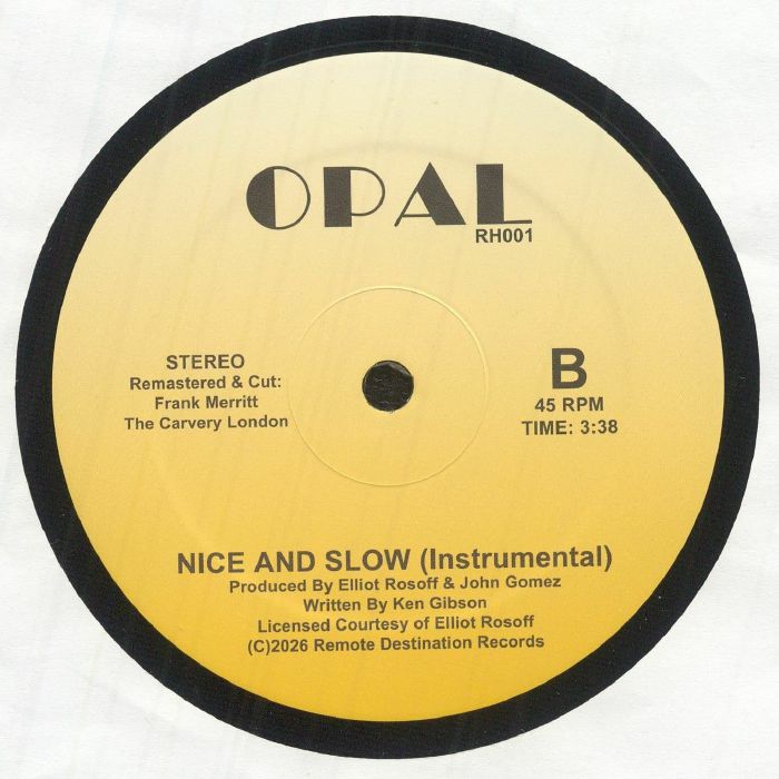 OPAL - Nice & Slow (remastered) Vinyl at Juno Records.