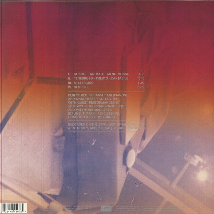 Hania RANI - Non Fiction: Piano Concerto In Four Movements Vinyl at ...