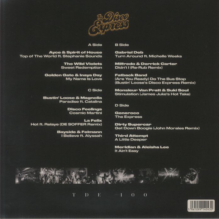 VARIOUS - The Disco Express: TDE 100 Vinyl at Juno Records.