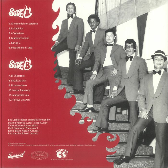 LOS DIABLOS ROJOS - Ritmo Santico Discos (remastered) Vinyl at Juno ...