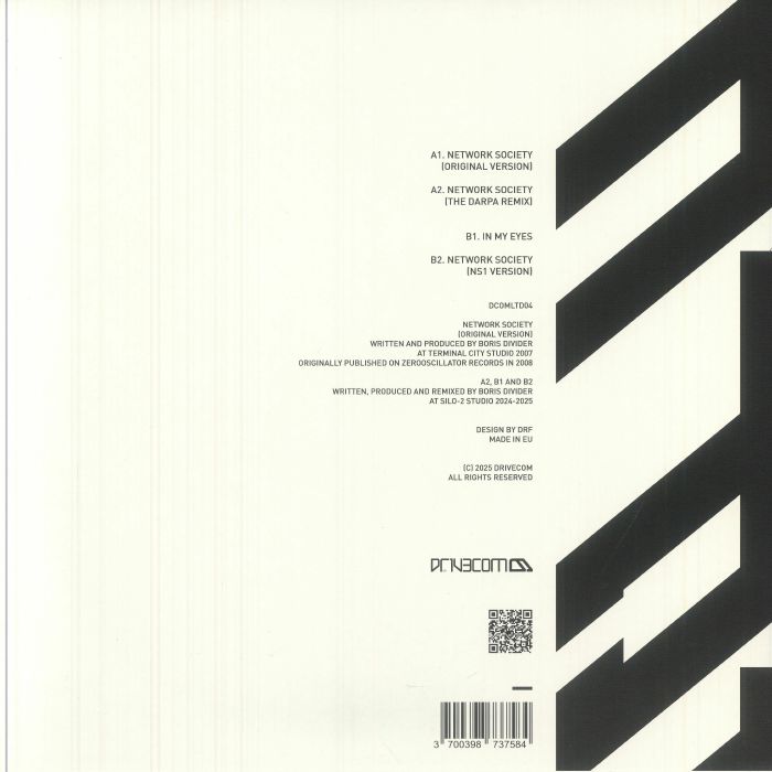 Boris DIVIDER - Network Society Vinyl at Juno Records.