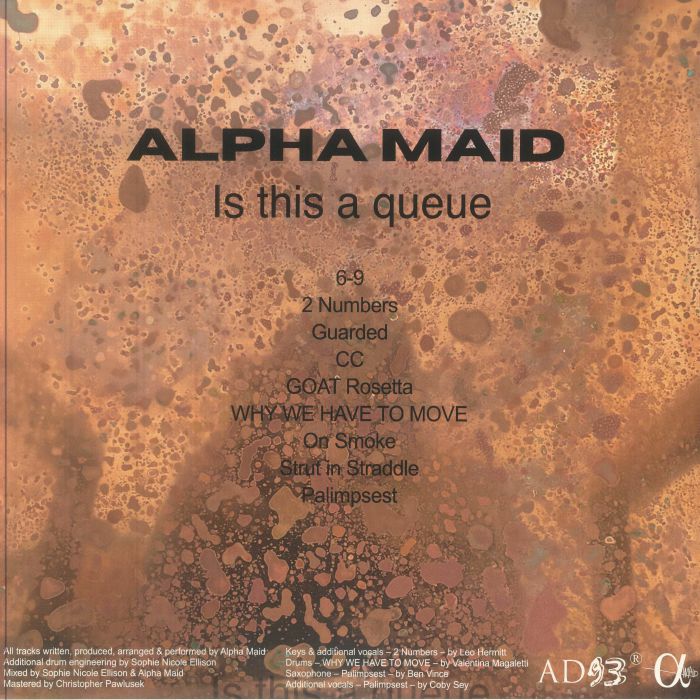 ALPHA MAID - Is This A Queue Vinyl at Juno Records.