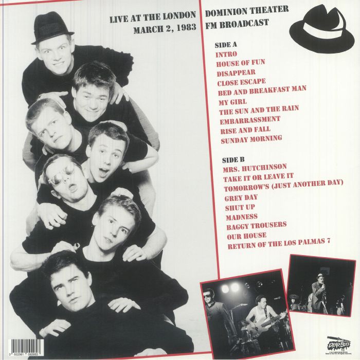 MADNESS - BBC Rock Hour 1983 Vinyl at Juno Records.