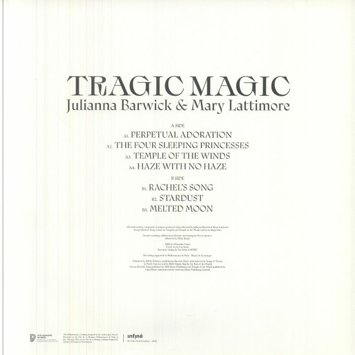 Julianna BARWICK/MARY LATTIMORE - Tragic Magic Vinyl at Juno Records.
