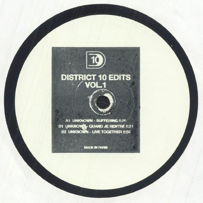 DISTRICT 10 - District 10 Edits Vol 1 Vinyl at Juno Records.