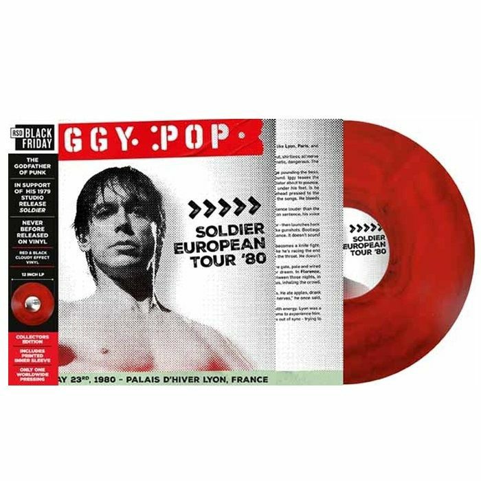IGGY POP - Soldier European Tour '80 (Record Store Day Black Friday RSD ...