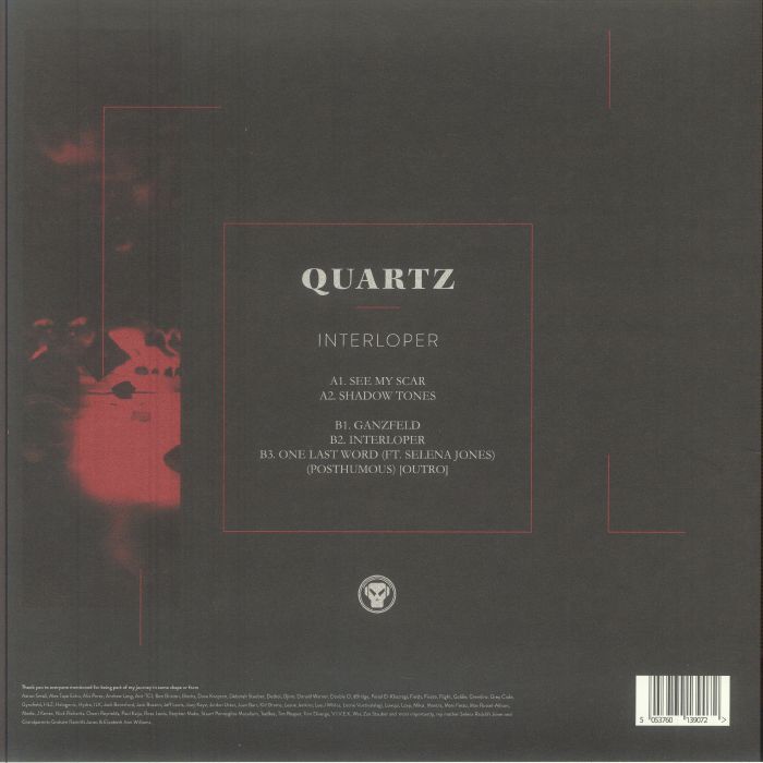 QUARTZ - Interloper Vinyl at Juno Records.