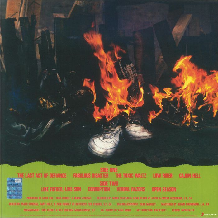 EXODUS - Fabulous Disaster (reissue) Vinyl at Juno Records.