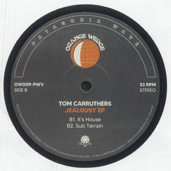 Tom CARRUTHERS - Jealousy EP Vinyl at Juno Records.