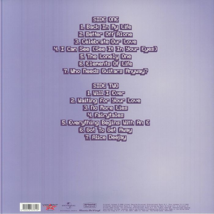 ALICE DEEJAY - Who Needs Guitars Anyway? (25th Anniversary Edition ...