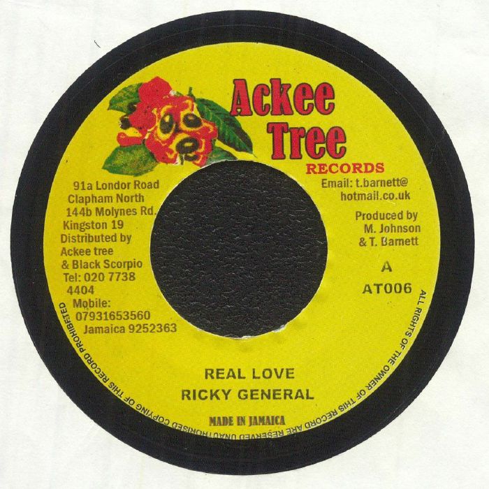 Ricky GENERAL - Real Love Vinyl at Juno Records.