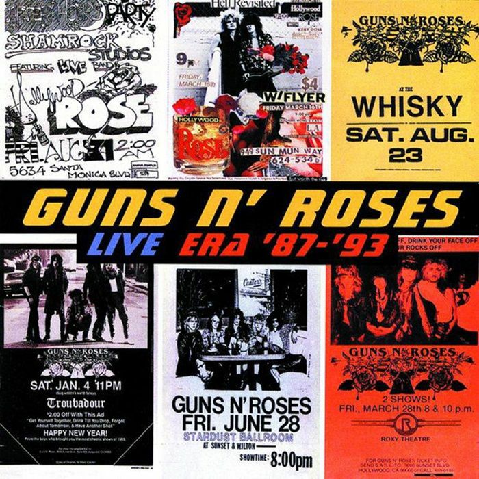 GUNS'n'ROSES - Live Era 87-93 (Japanese Edition) (reissue) CD at Juno ...