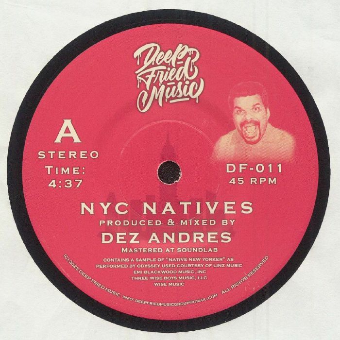 Dez ANDRES - NYC Natives Vinyl at Juno Records.