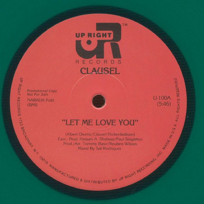 CLAUSEL - Let Me Love You (reissue) レコード at Juno Records.