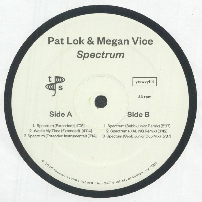 Pat LOK/MEGAN VICE - Spectrum Vinyl at Juno Records.