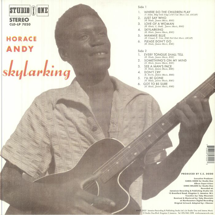 Horace ANDY - Skylarking (remastered) Vinyl at Juno Records.