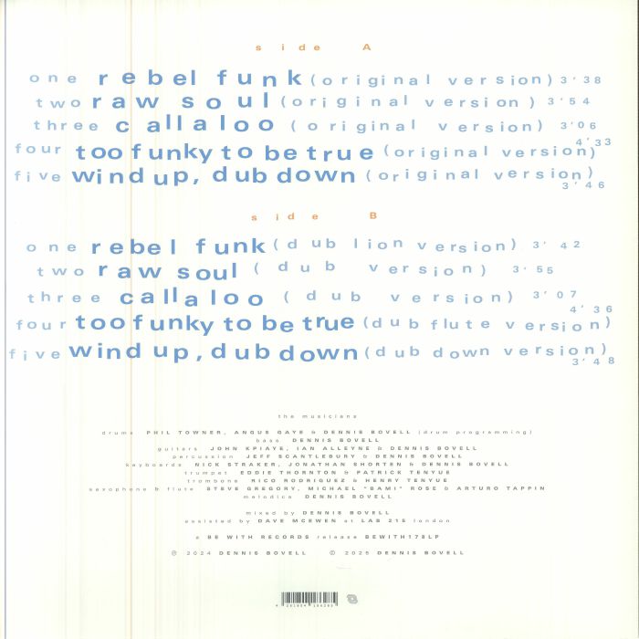 Dennis BOVELL - Cloud Music Vinyl at Juno Records.