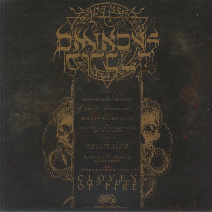 The OMINOUS CIRCLE - Cloven Tongues Of Fire Vinyl at Juno Records.