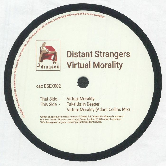DISTANT STRANGERS - Virtual Morality (reissue) Vinyl at Juno Records.