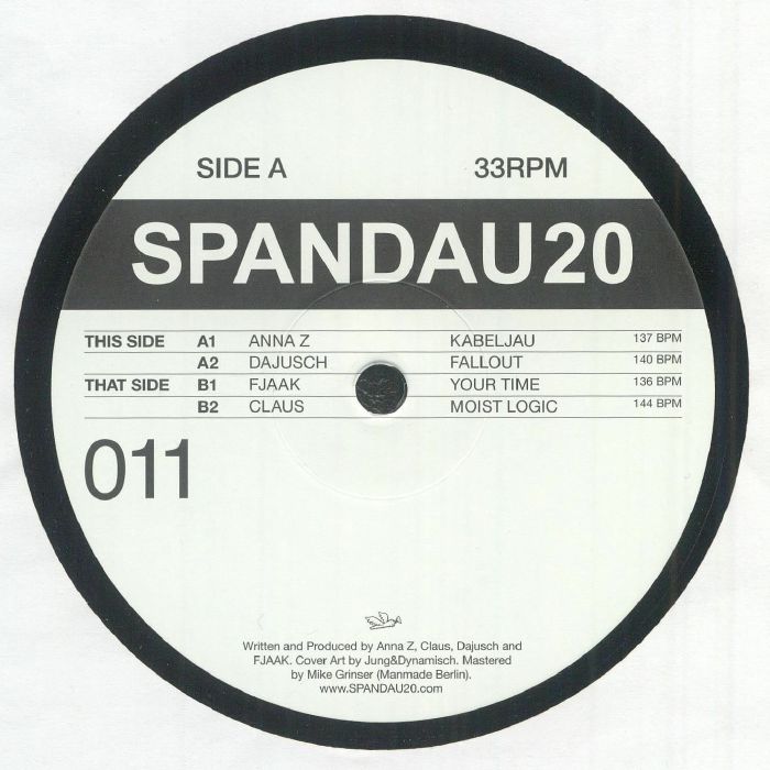 ANNA Z/DAJUSCH/FJAAK/CLAUS - SPND20 011 Vinyl at Juno Records.