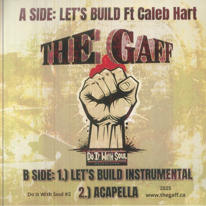 The GAFF feat CALEB HART - Let's Build Vinyl at Juno Records.