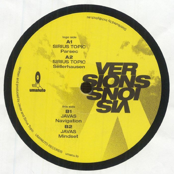 SIRIUS TOPIC/JAVAS - Versions Visions Vinyl at Juno Records.