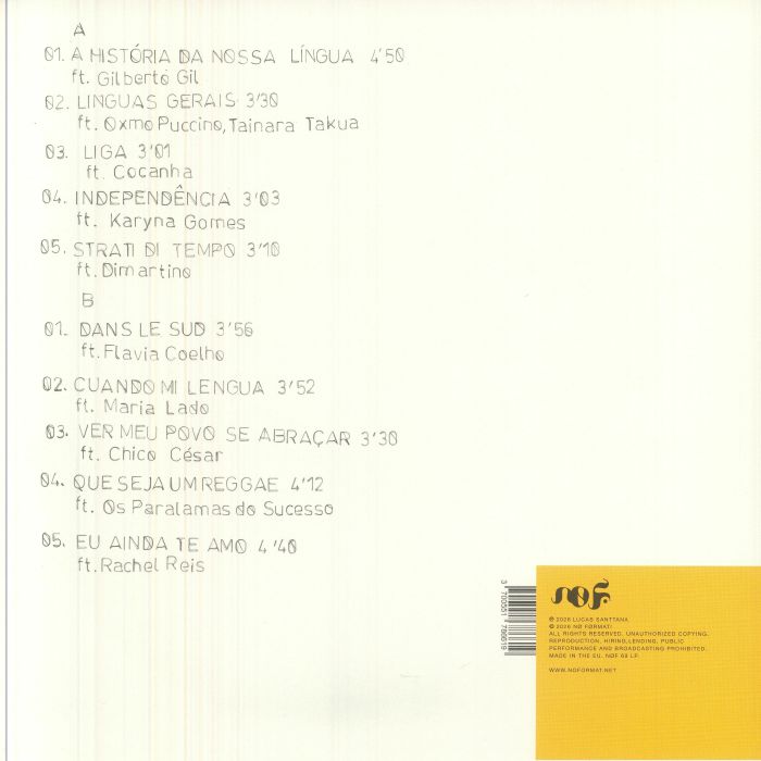 Lucas SANTTANA - Brasiliano Vinyl at Juno Records.