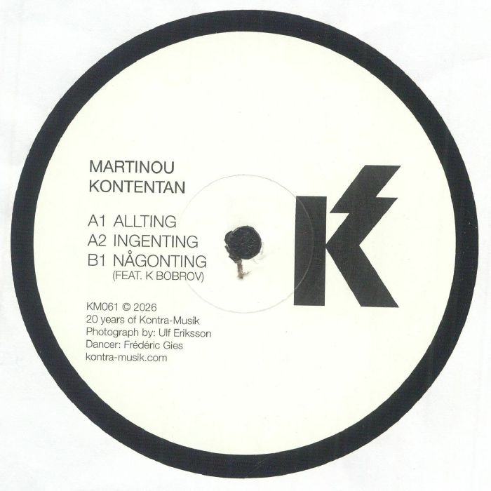 MARTINOU - Kontentan Vinyl at Juno Records.