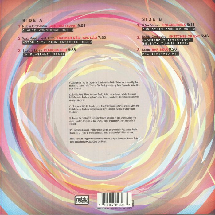 NUBLU ORCHESTRA/WAX POETIC FEAT OTTO/I LED 3 LIVES/3 NA MASSA/KUDU ...