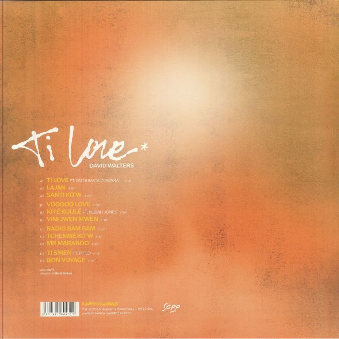 David WALTERS - Ti Love Vinyl at Juno Records.