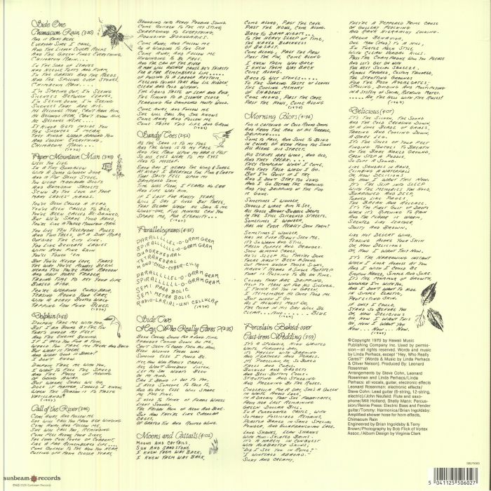 Linda PERHACS - Parallelograms (Deluxe Edition) Vinyl at Juno Records.