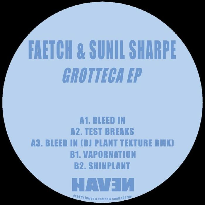 SUNIL SHARPE FAETCH - Grotteca EP Vinyl at Juno Records.