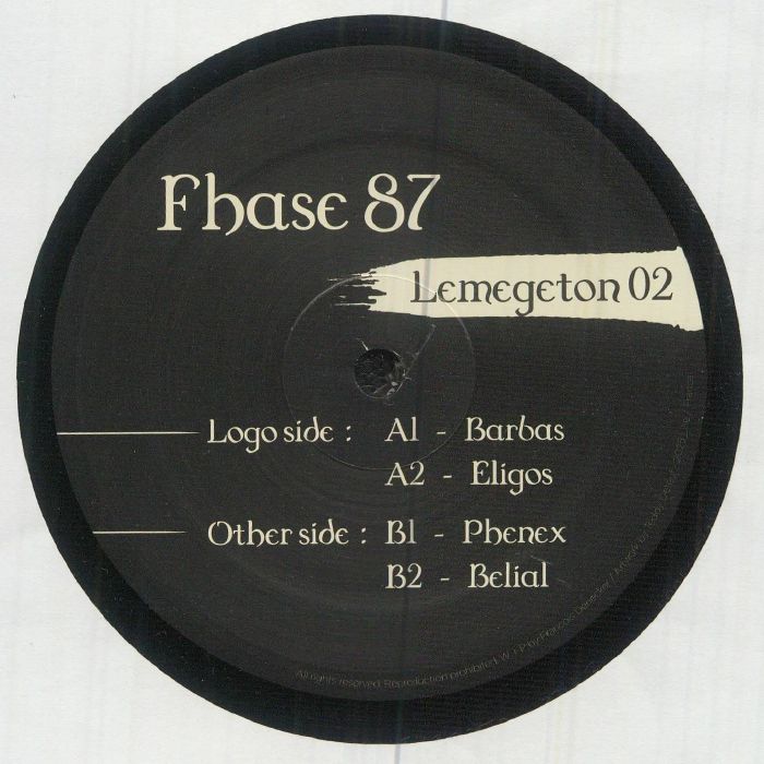 FHASE 87 - LEMEGETON 02 Vinyl at Juno Records.