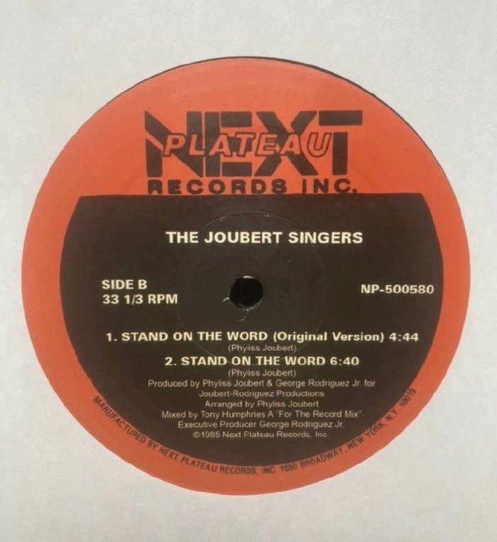 The JOUBERT SINGERS - Stand On The Word Vinyl at Juno Records.
