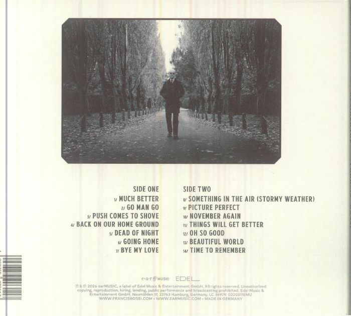 Francis ROSSI - The Accidental CD at Juno Records.